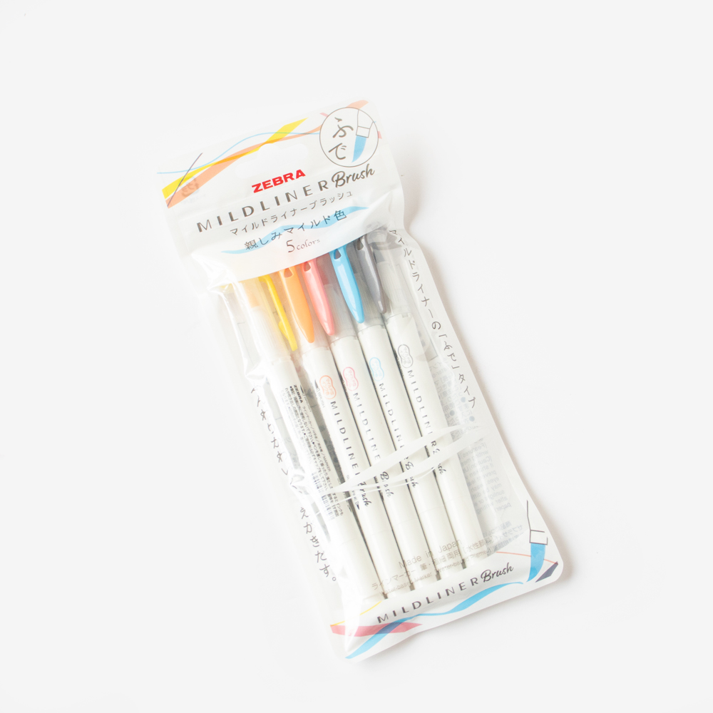 پک آبی براش بسته ای میدلاینر زبرا (MIDLINER) - جزیره کتاب