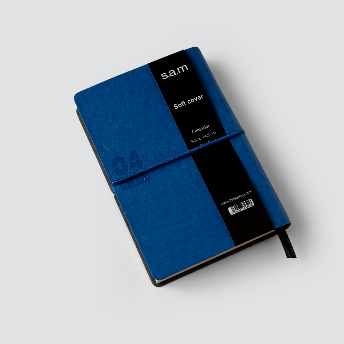 سررسید چرمی 1404 سایز کوچک آبی سم (s.a.m) - جزیره کتاب